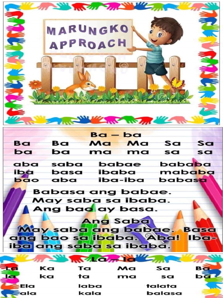 Marungko Approach | PDF