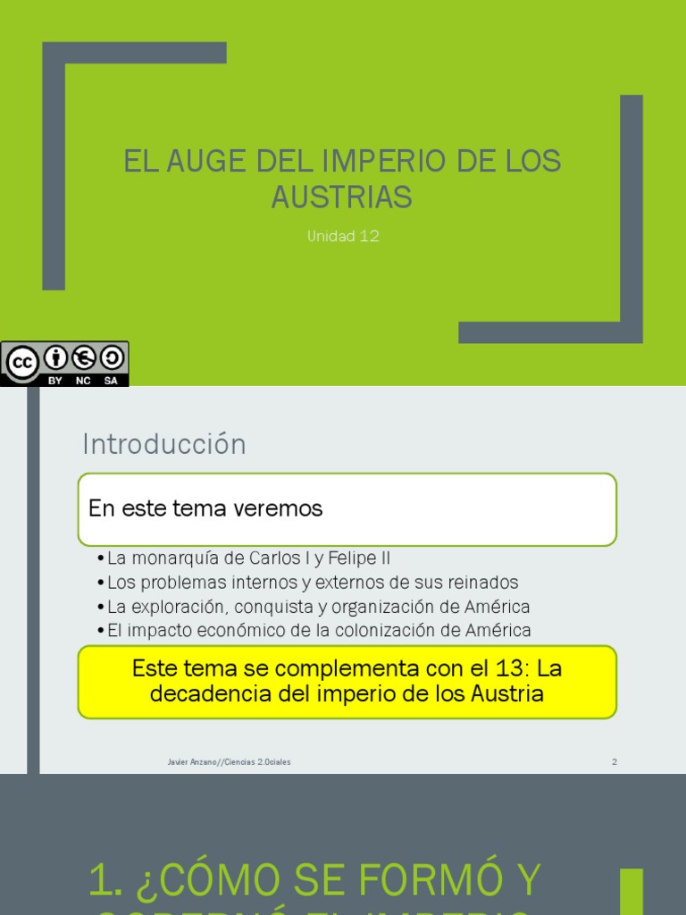 Auge de Los Austrias | PDF | Imperio español | Período moderno temprano