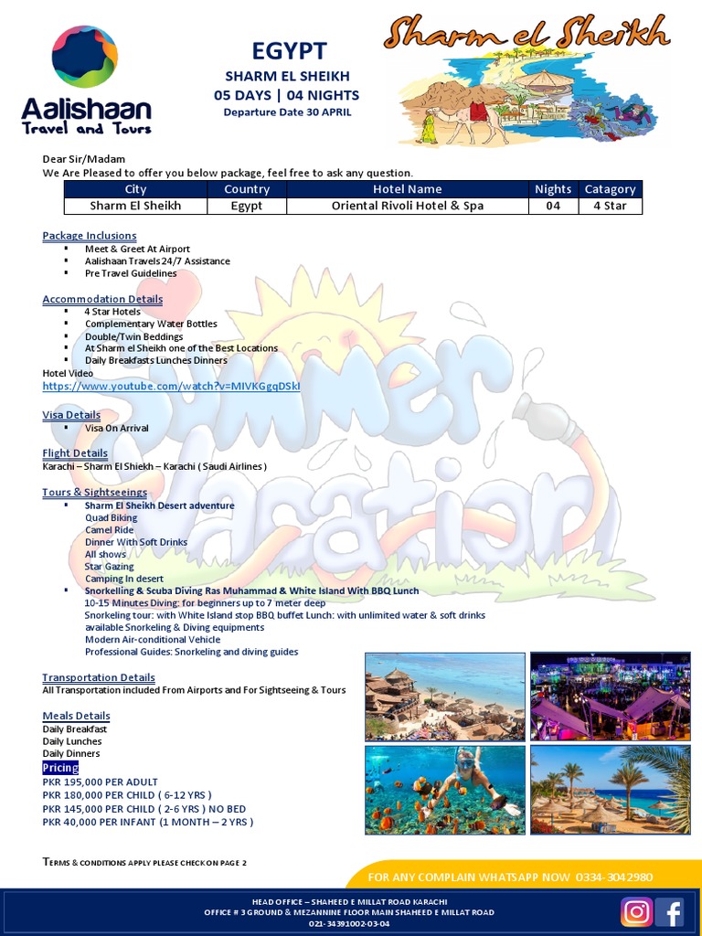 Amazing Sharm El Sheikh | PDF