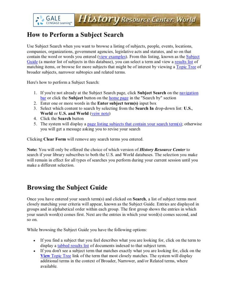 CCCC C C: View Examples Subject Guide Results List Topic Tree | PDF ...