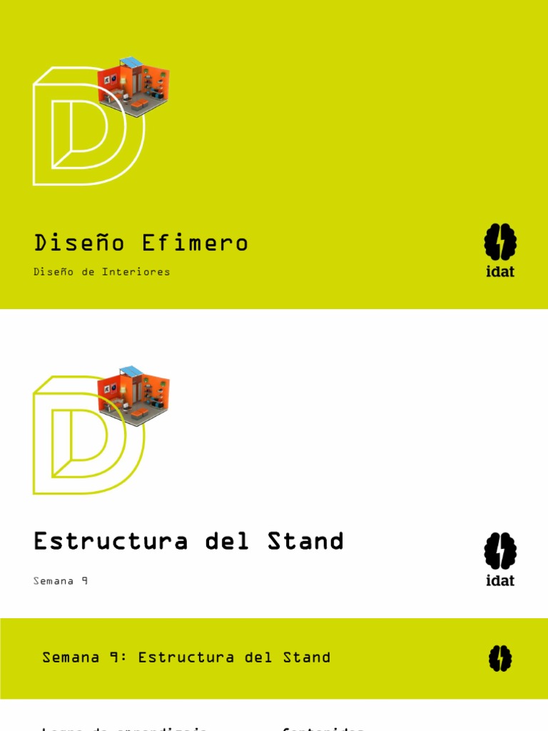 Sesion 9 - Estructura Del Stand | PDF | Diseño