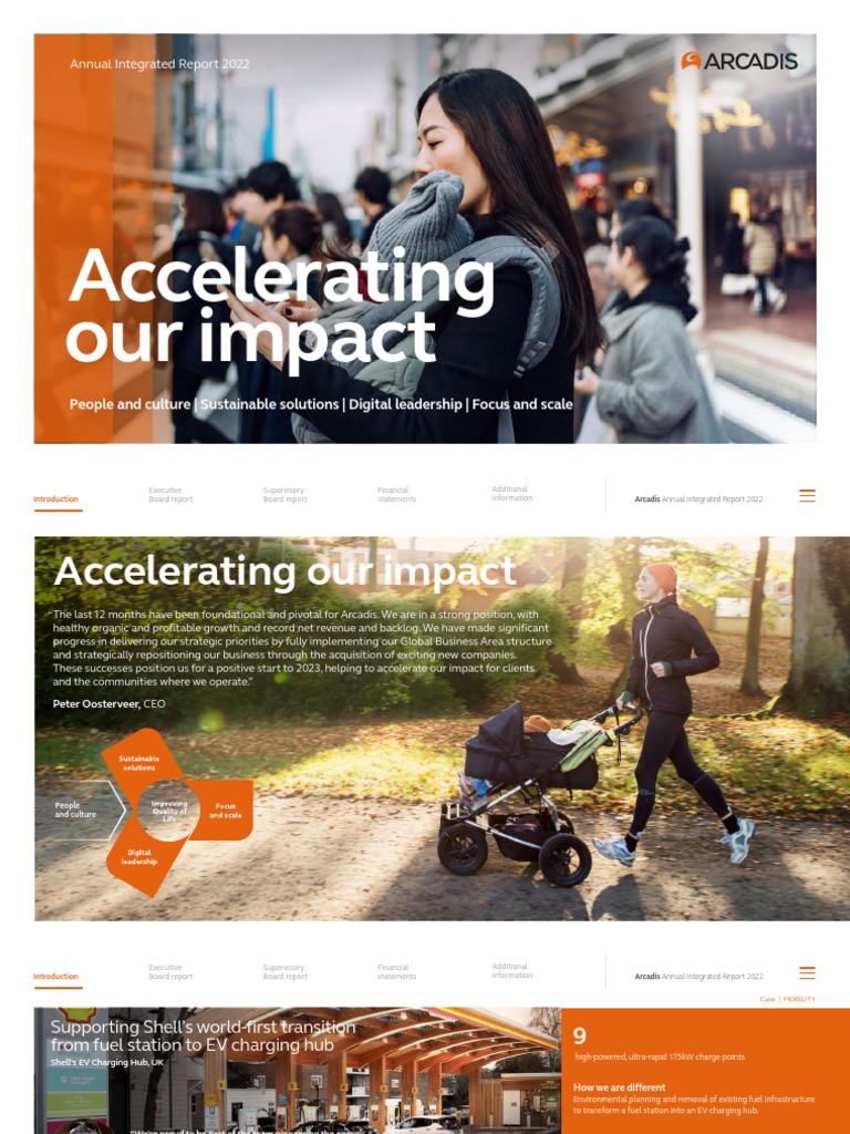 Arcadis Annual Integrated Report 2022 PDF | PDF | Sustainability ...