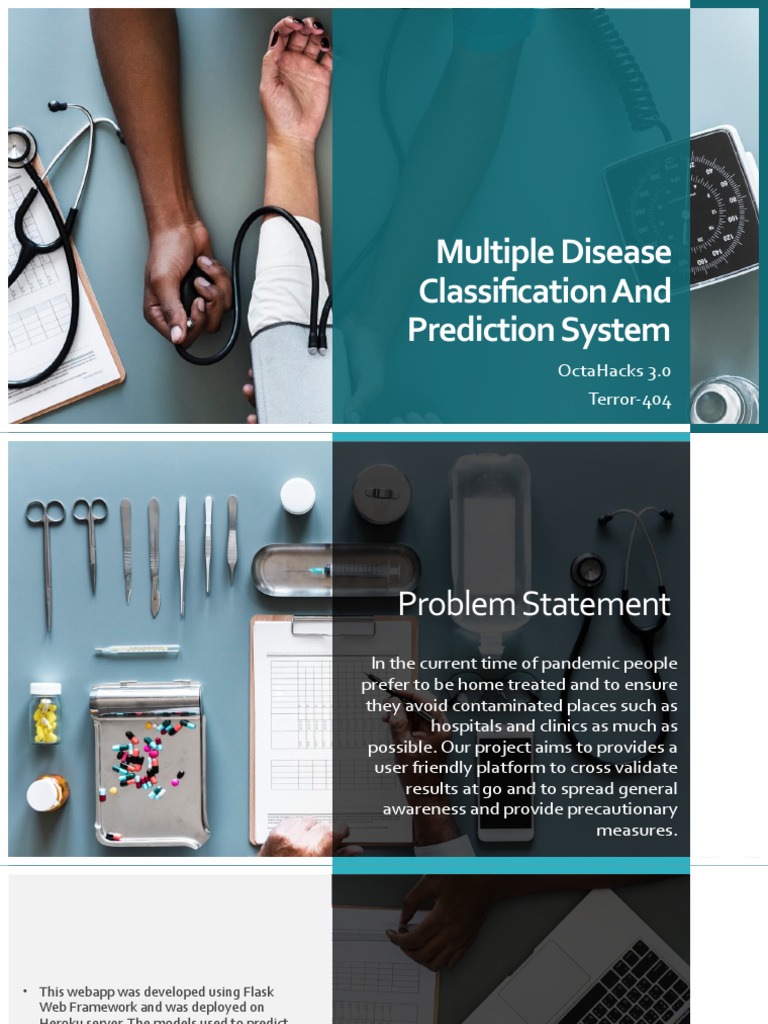 Multiple Disease Classification and Prediction System | PDF | Health ...