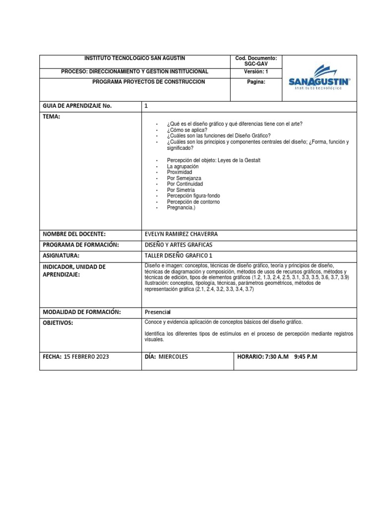 TDG_1__SESION_1.pdf | PDF | Diseño gráfico | Diseño