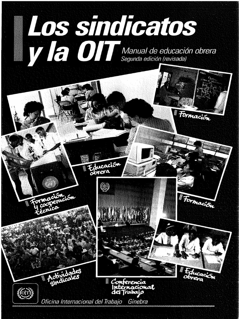Los Sindicatos Y La Oit Pdf Pdf Organización Internacional Del