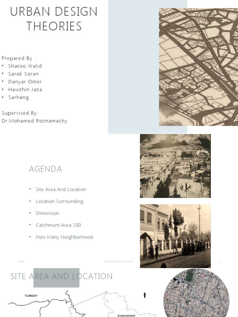Urban Design Theories | PDF