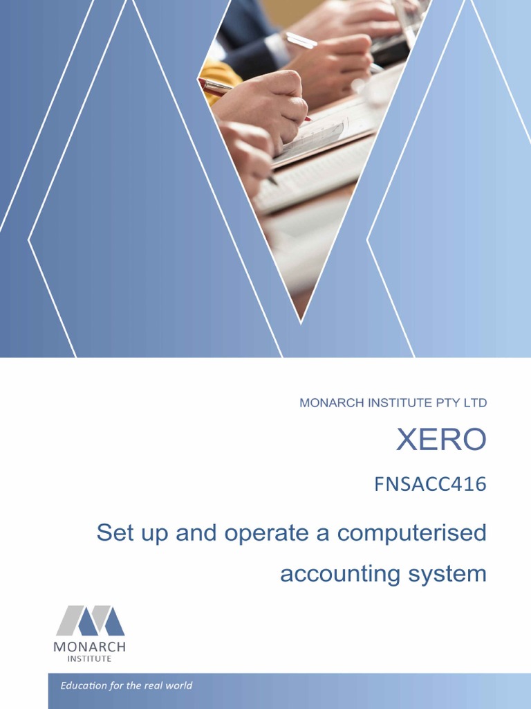 Computerised Acct - Xero Learn v1 - MASTER COPY - 200903 PDF | PDF