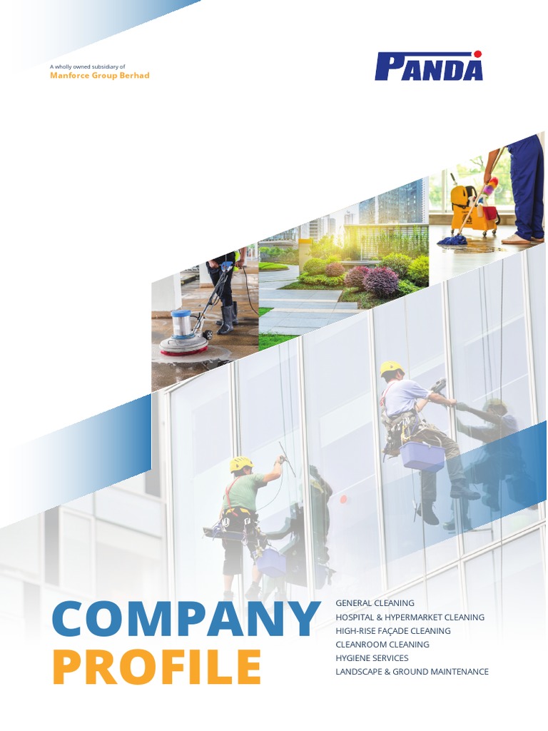 Panda Cleaning Services Company Profile | PDF | Occupational Safety And ...