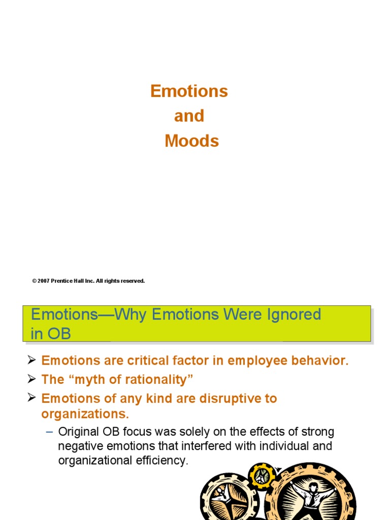 Emotions and Moods | PDF | Decision Making | Emotions