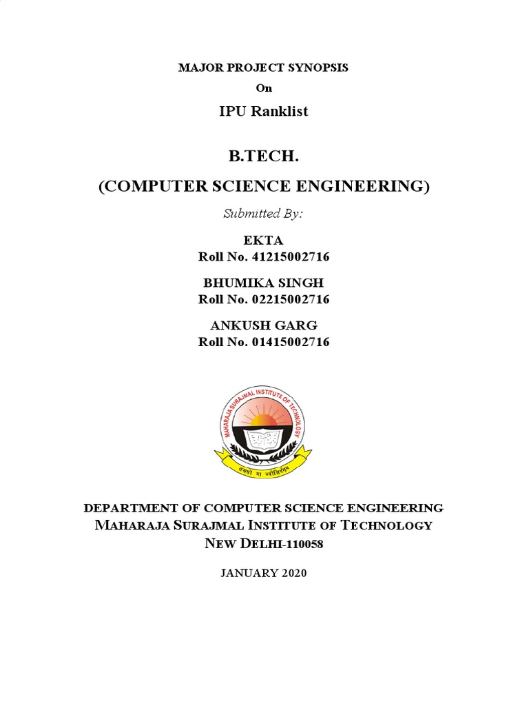 Synopsis Major Ipuranklist | PDF | Angular Js | Java Script