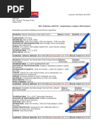 Cotización Importadora Yuli-RT | PDF