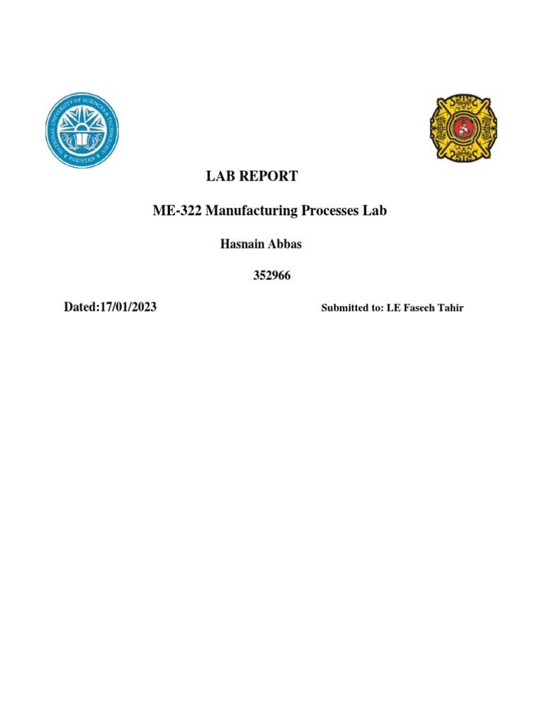 MP Report | PDF | Casting (Metalworking) | Sheet Metal MP Report | PDF | Casting (Metalworking) | Sheet Metal