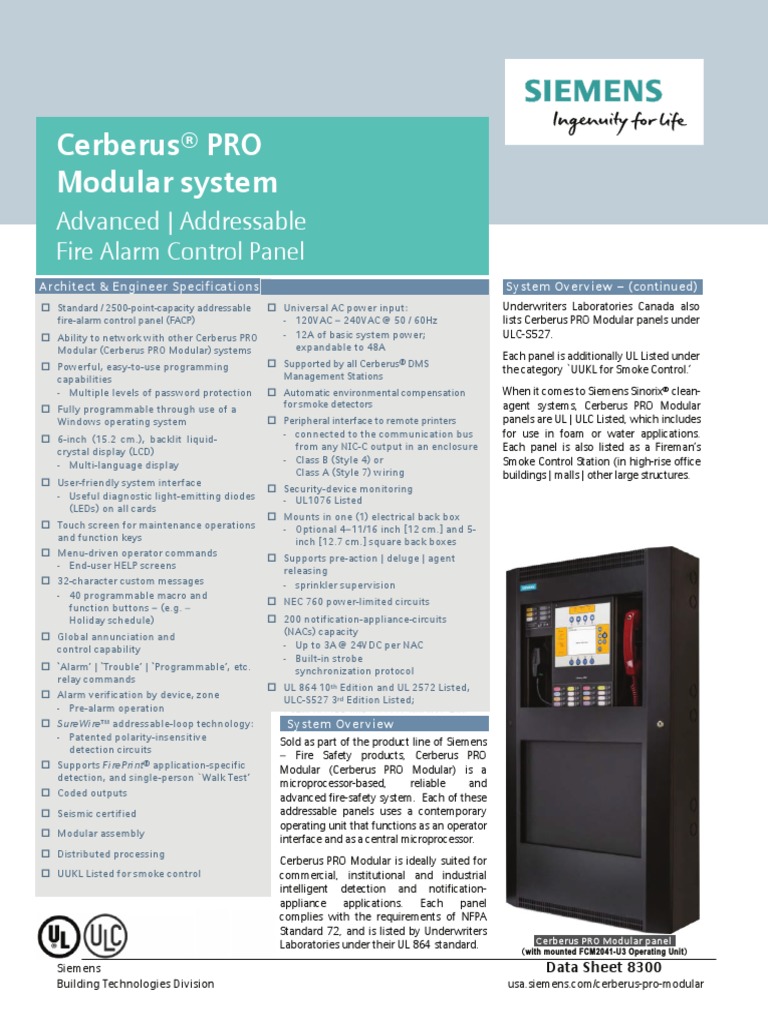 Cerberus Pro Modular - General | PDF | Computer Network | Switch