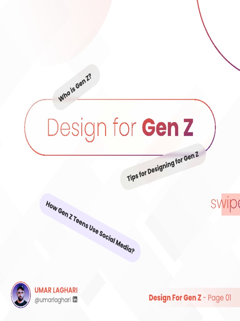 Designing for Gen Z: Trends & Tips | PDF | Typography | Minimalism