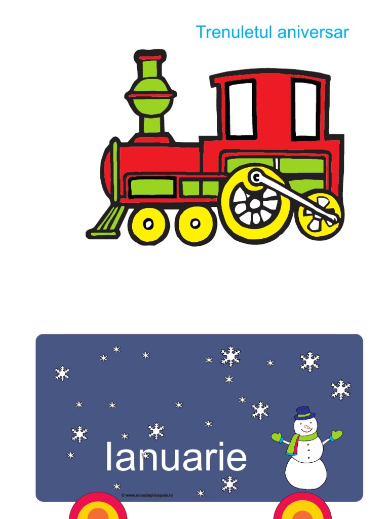 Trenuletul Aniversar PDF | PDF