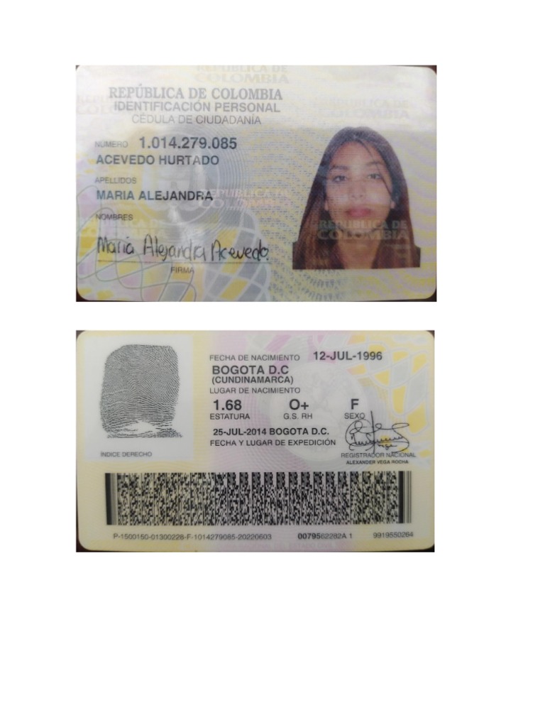 Cedula Aleja 150 | PDF