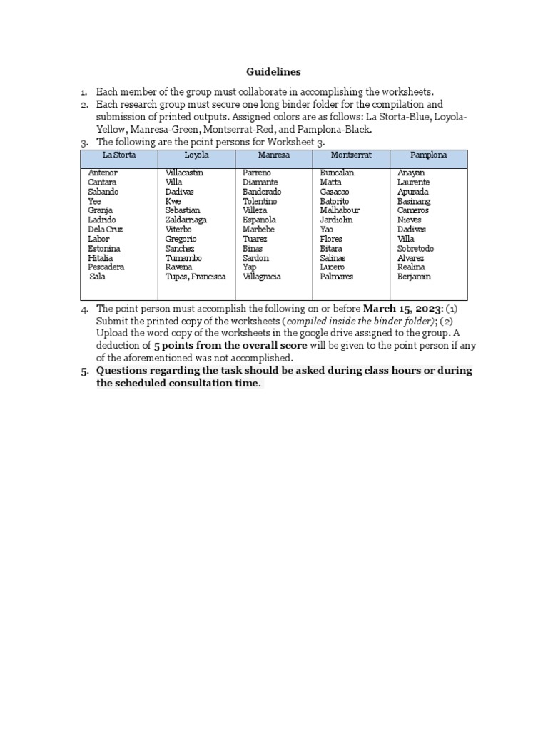 Worksheet 4 | PDF | Cognition | Cognitive Science