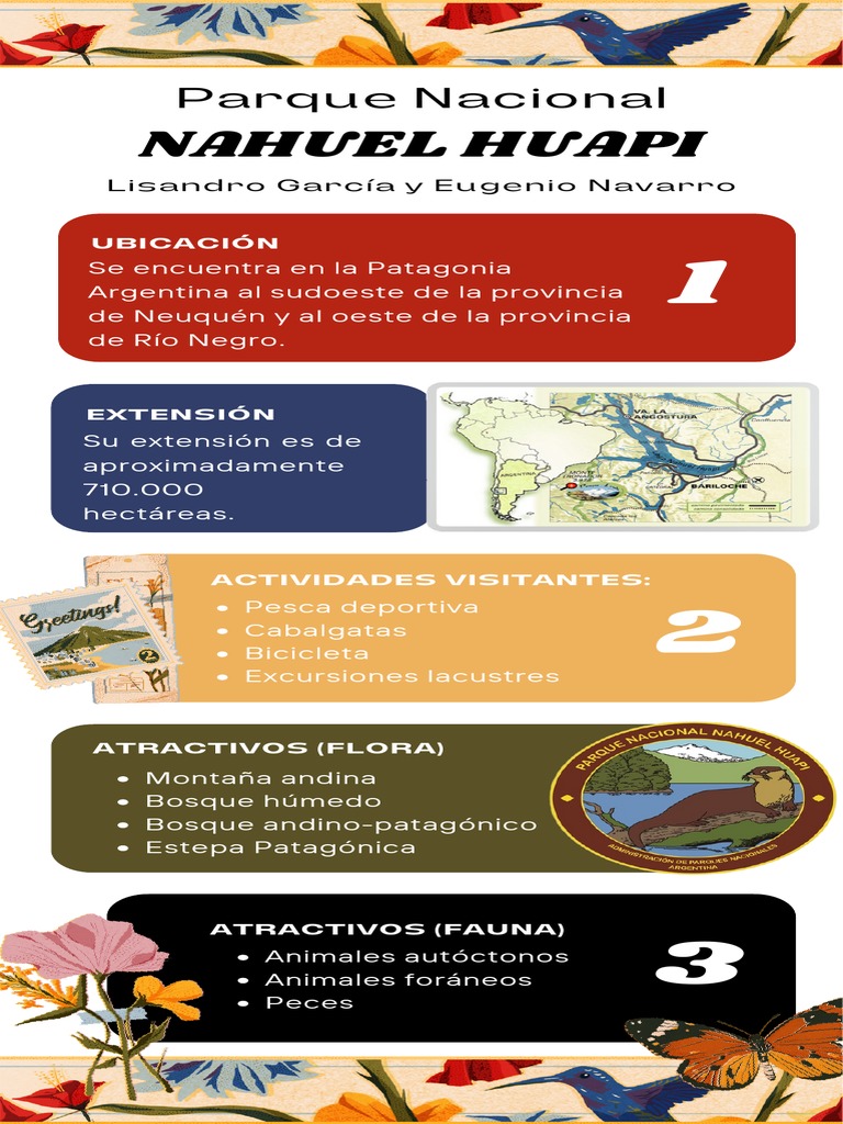 Parque Nacional Nahuel Huapi PDF | PDF