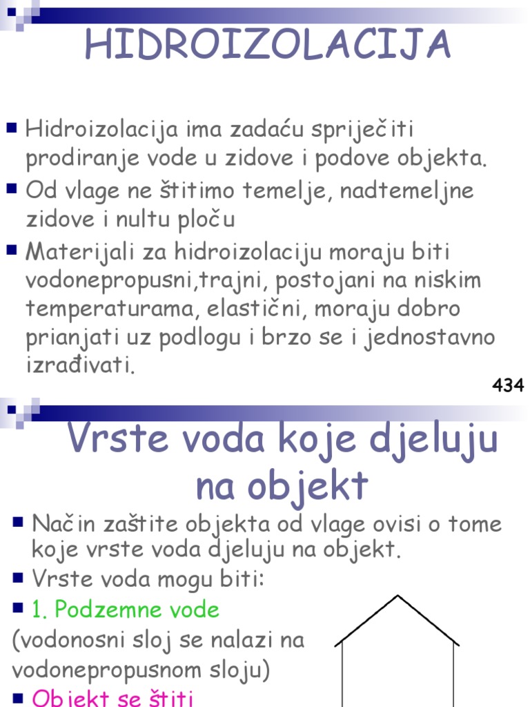 Hidroizolacija | PDF