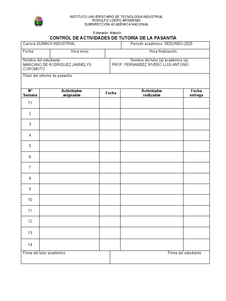 Tutor Academico | PDF | Crecimiento personal y profesional