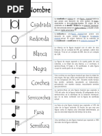 Células Rítmicas | PDF | Notación musical | Formas musicales