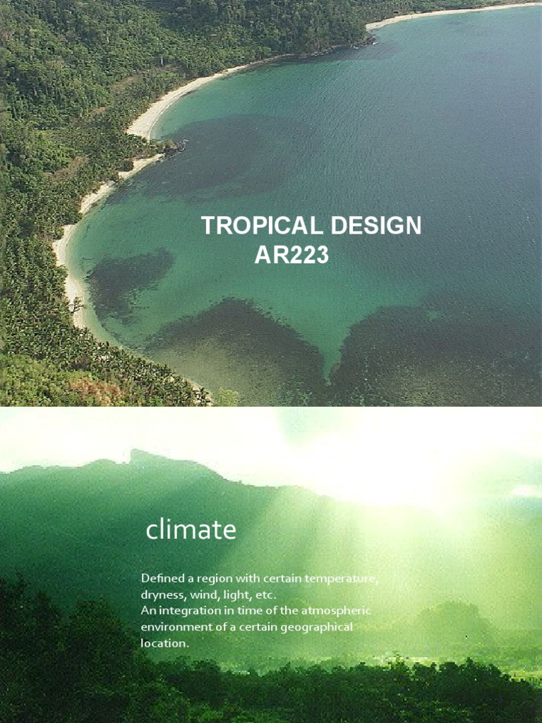 Tropical Intro | PDF | Humidity | Atmosphere Of Earth