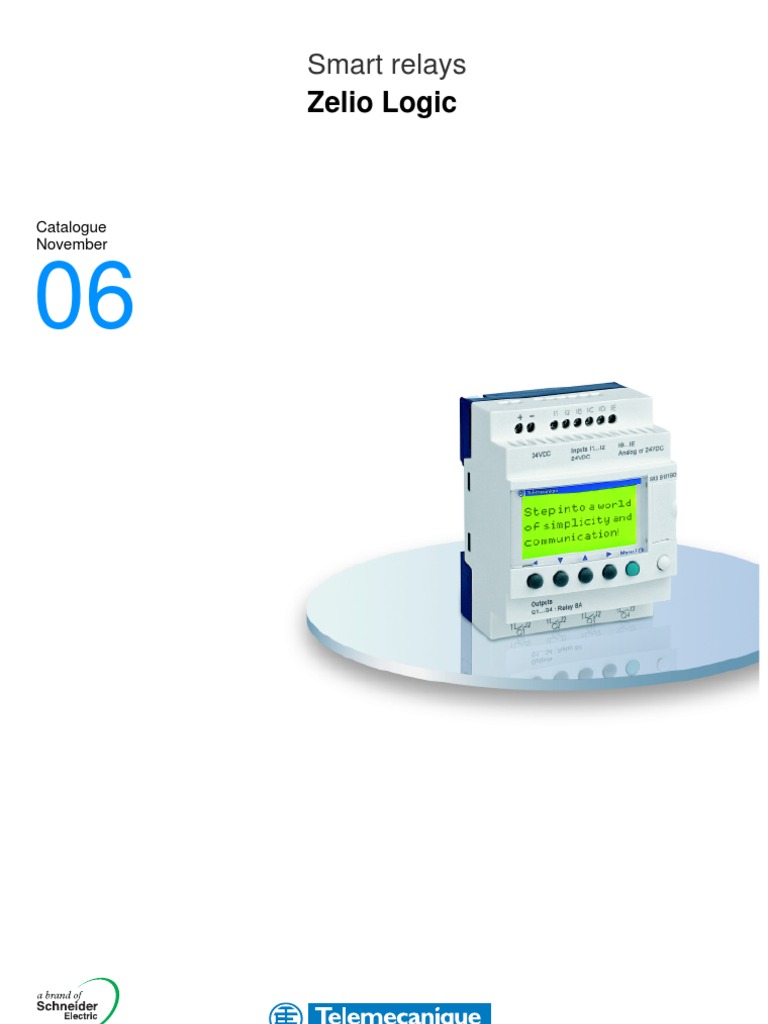 Smart Relay Zelio Logic SR2 SR3 SR2PACK SR3PACK Module Extension Zelio | PDF