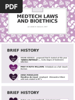 RA 5527: Medical Technology Law Overview | PDF | Pathology | Medical ...