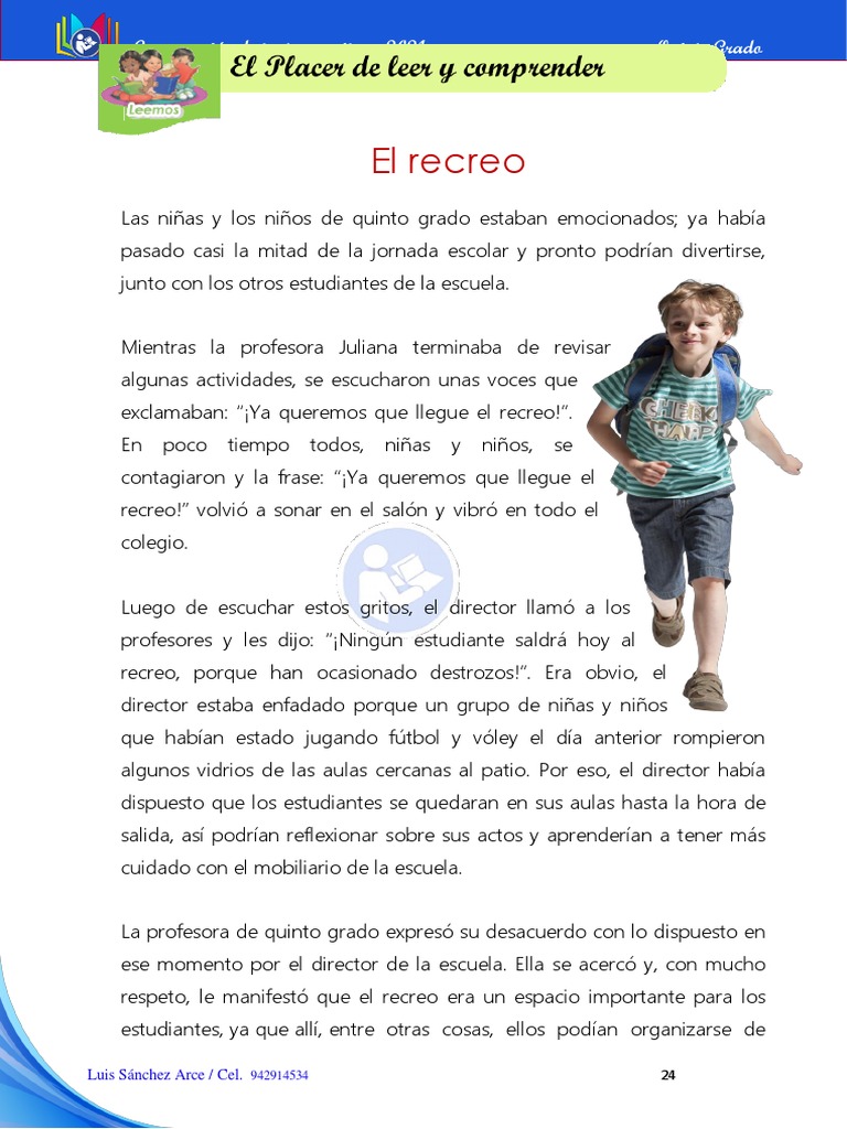 El recreo: derechos y convivencia escolar | PDF