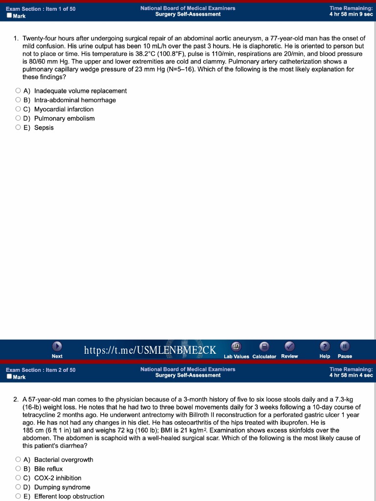 Surgery 3 - Questions v1 | PDF | Thyroid Stimulating Hormone | Medicine