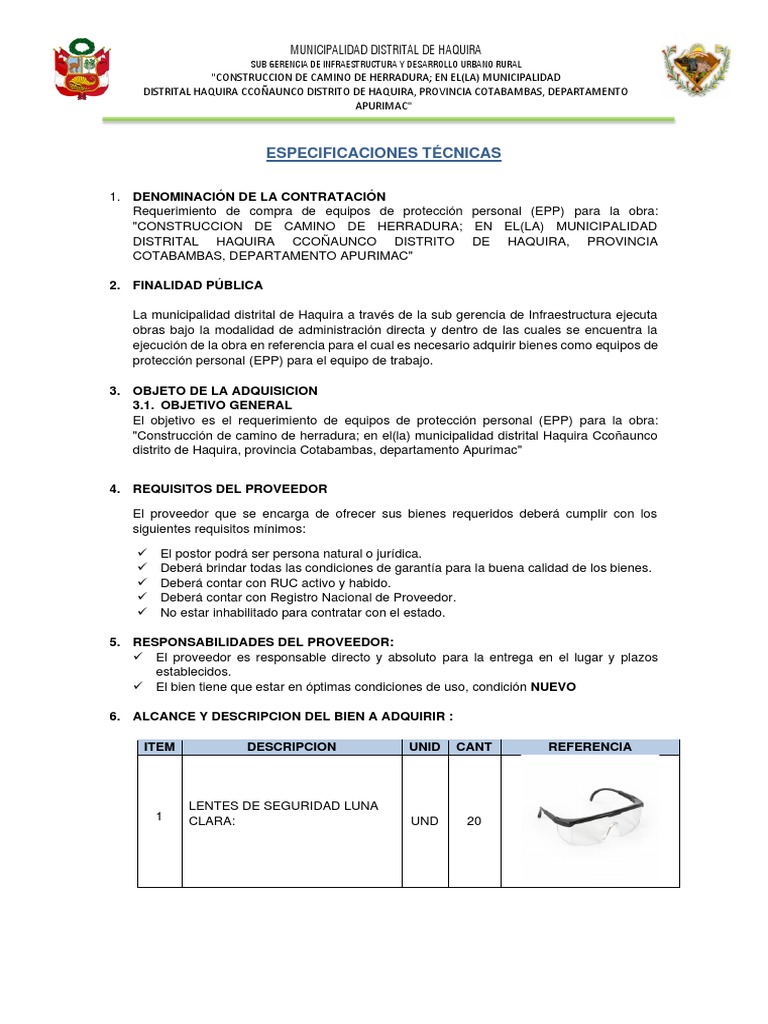 Req 2339 Epps (Esp) | PDF