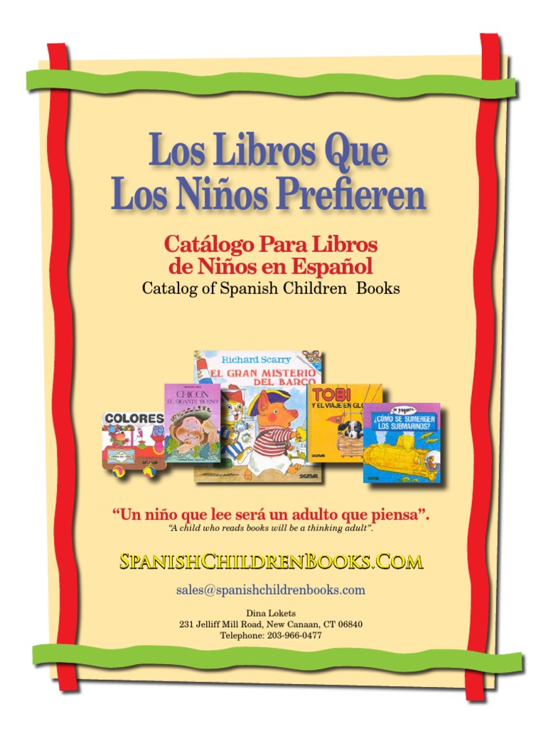 Los Libros Que Los Niños Prefieren - Spanish Children Books | PDF