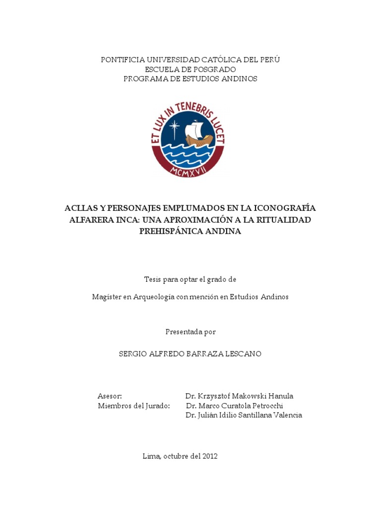 Acllas y Ritualidad en la Cerámica Inca | PDF | Imperio Inca | cerámica