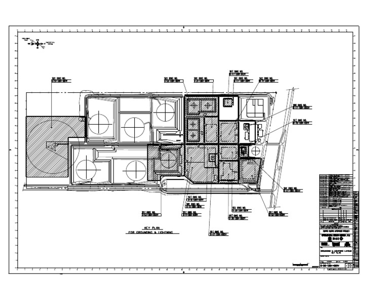 Grounding and Laight Layout Key Plan-Por Defecto-000 | PDF | Chemical ...
