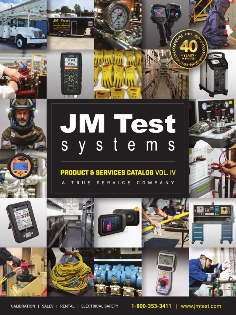 JM Test Systems Product and Services Catalog Vol 4 PDF | PDF ...