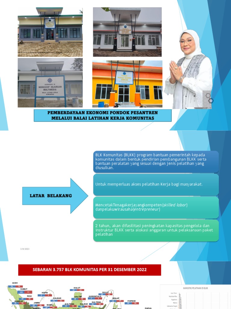 Pemberdayaan Pesantren Melalui BLKK | PDF