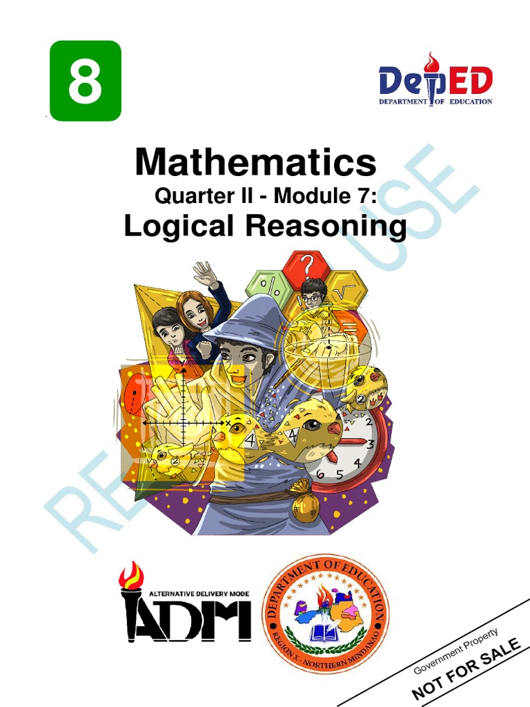 Math8 Q2 Mod7 Logical-Reasoning V5 | PDF | Deductive Reasoning ...