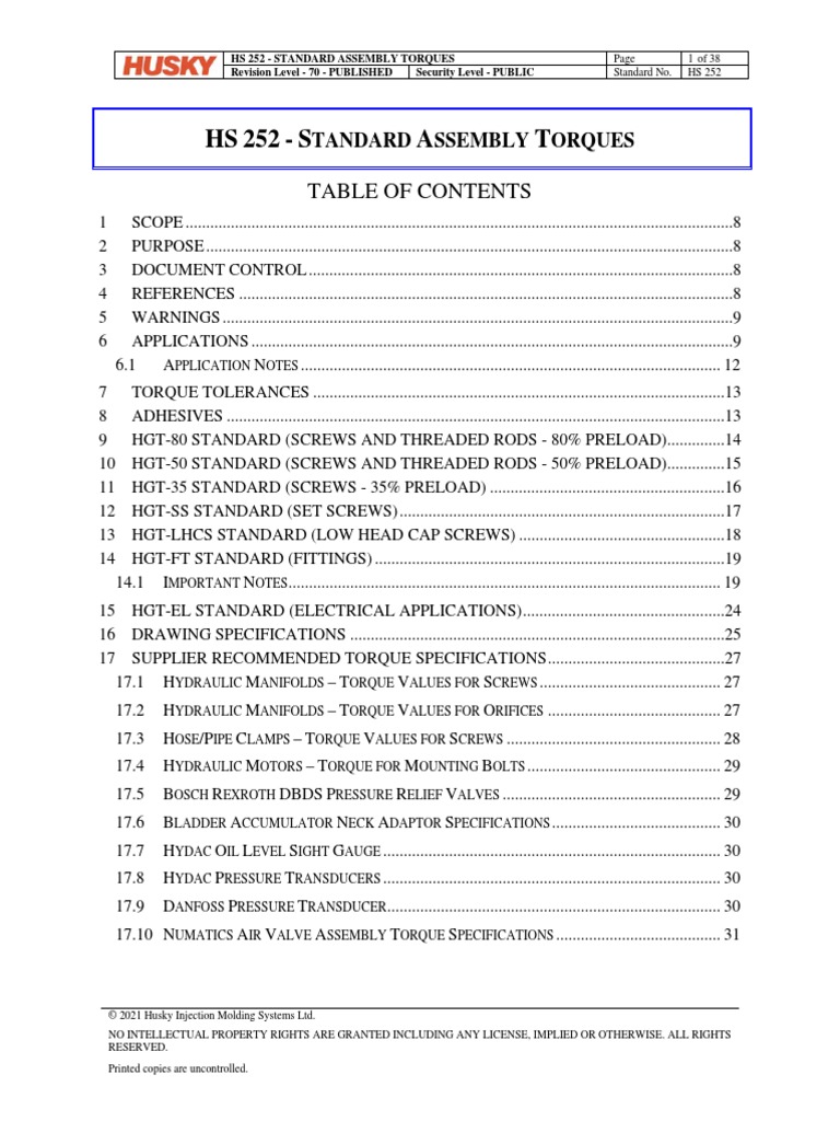 Hs 252 - Assembly Requirements - v70 - Es PDF | PDF | Screw ...