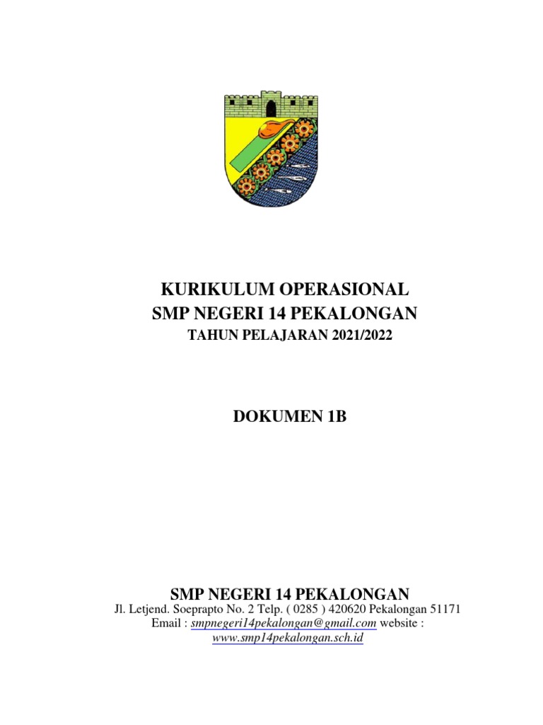 Kosp SMPN 14 Pekalongan | PDF