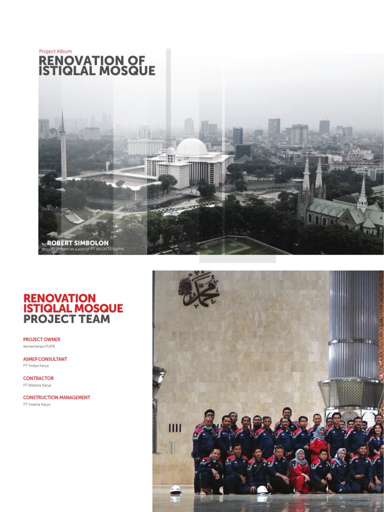 Project Book Renovasi Masjid Istiqlal Pdf Deep Foundation