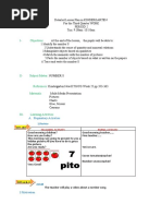 Kindergarten Semi-Detailed Lesson Plan | PDF | Lesson Plan | Pedagogy