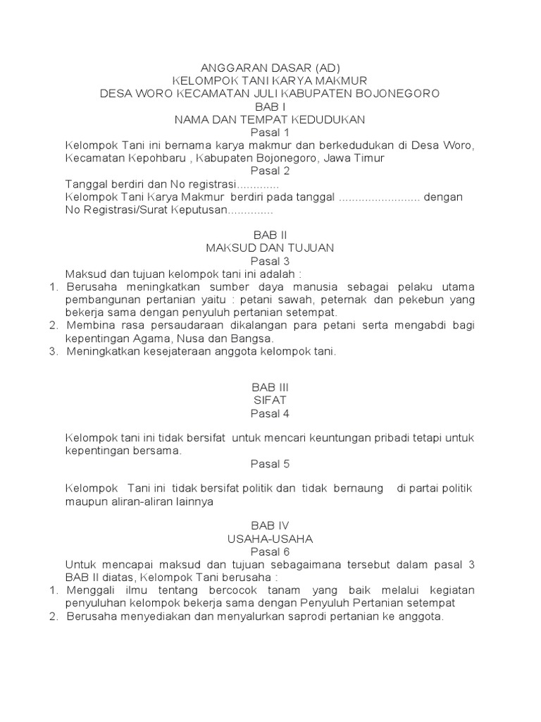 Ad - Art Kelompok Tani | PDF