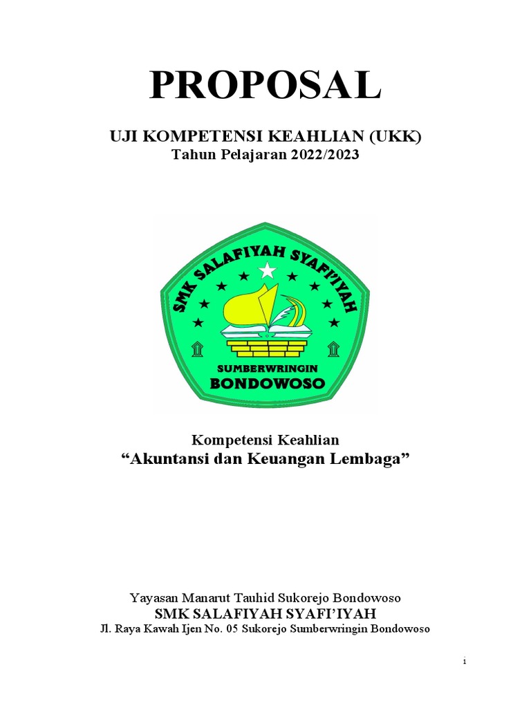 Proposal UKKsmk SS2023 | PDF