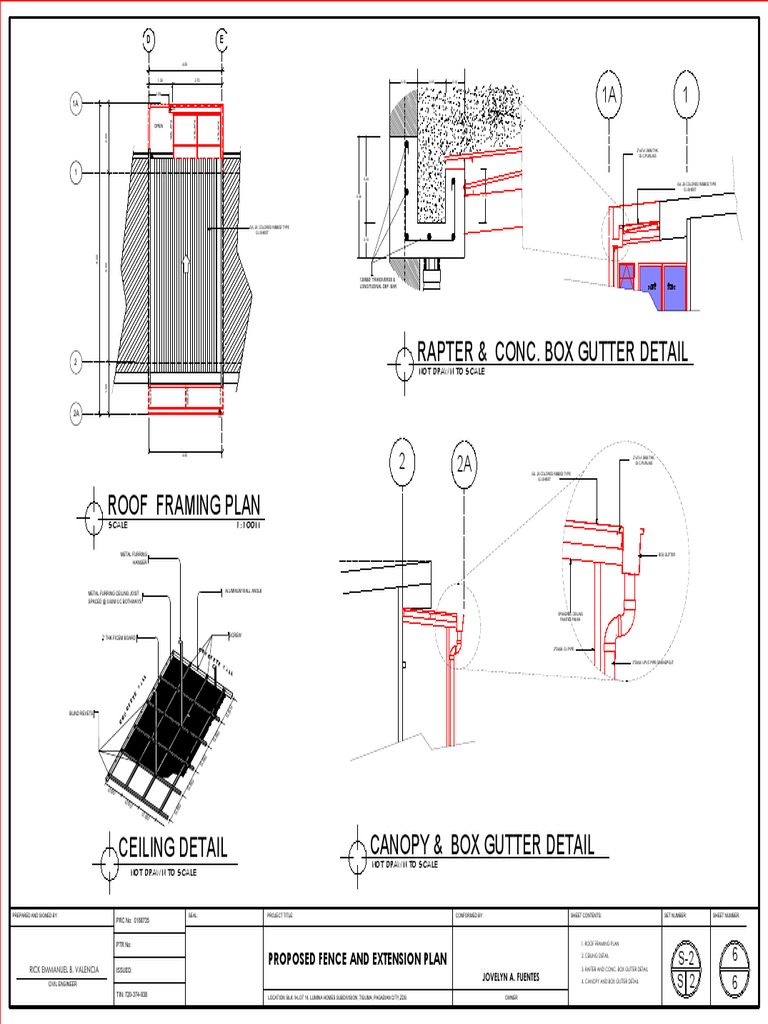 Roof framing plan details | PDF | Components | Architectural Design