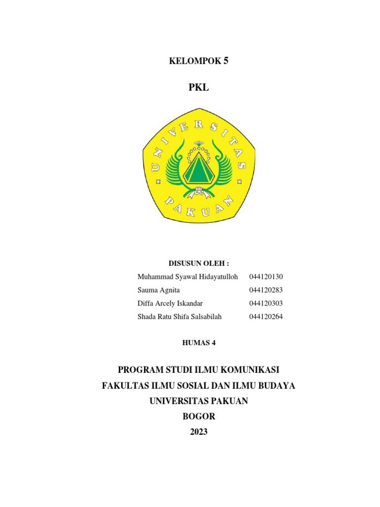 Tugas Kelompok PKL | PDF | Karier & Perkembangan