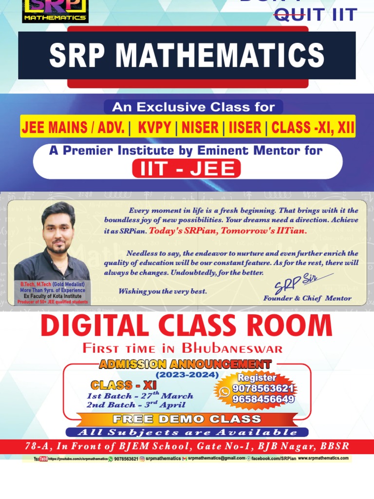 SRP Math Unit - 3 | PDF | Vocational Education | Student Assessment And ...