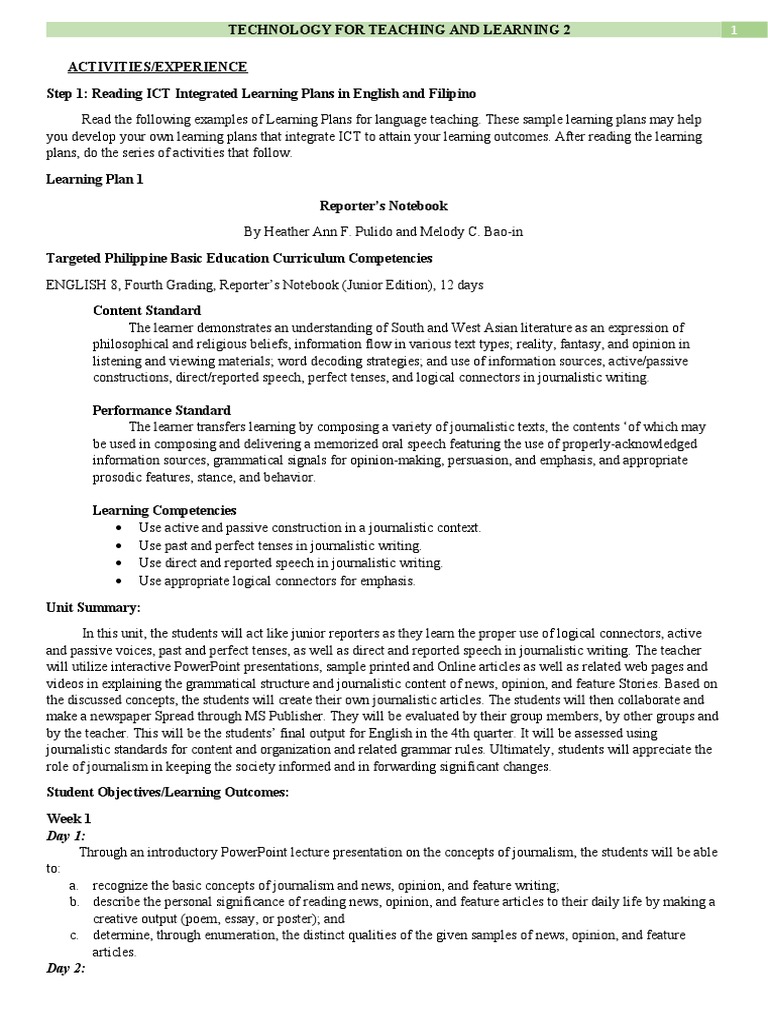 TTL 2 | PDF | Educational Technology | Learning