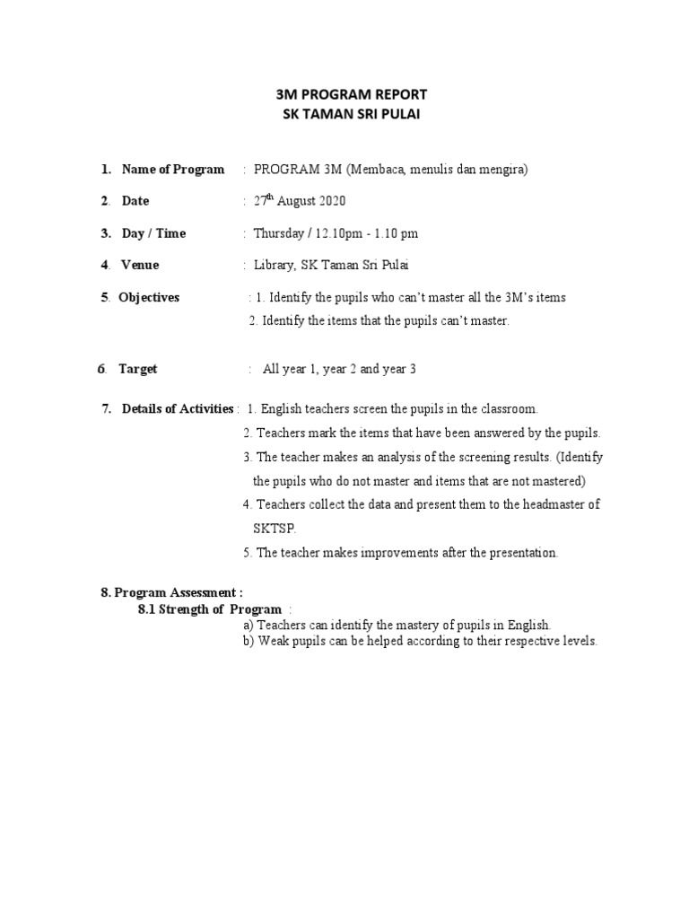 Report 3M (English) | PDF | Cognitive Science | Cognition