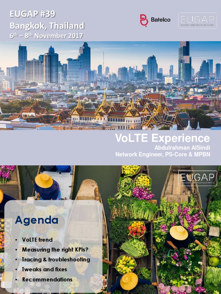 EUGAP#39 - VoLTE Experience | PDF | Ip Multimedia Subsystem | Session ...