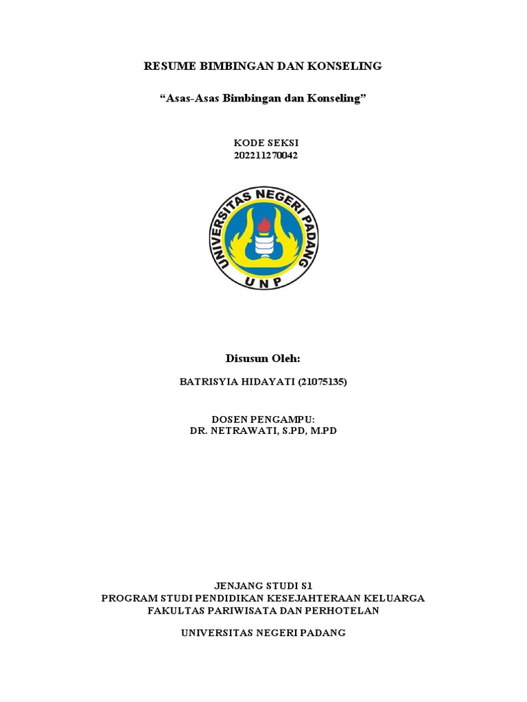 Tugas Resume 5 BK Batrisyia | PDF | Bisnis | Pengembangan Diri
